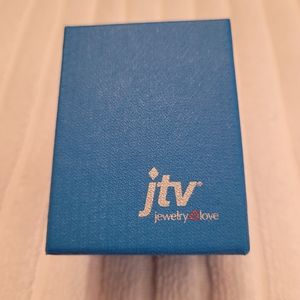 JTV | Jewelry | Jtv Round Black Spinel Rhodium Over Sterling Silver ...